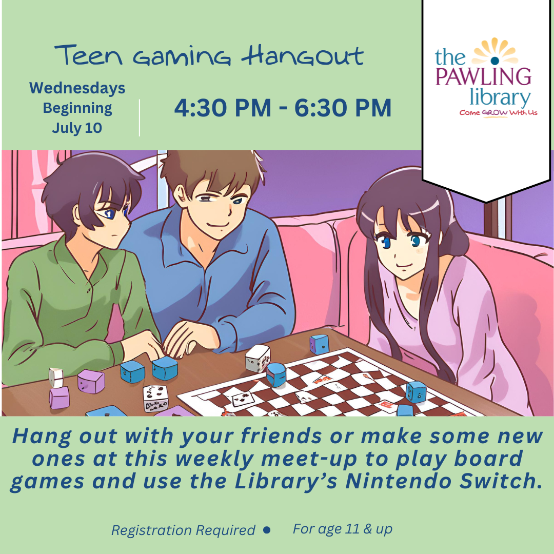 Programs and Events for Teens – Pawling Library